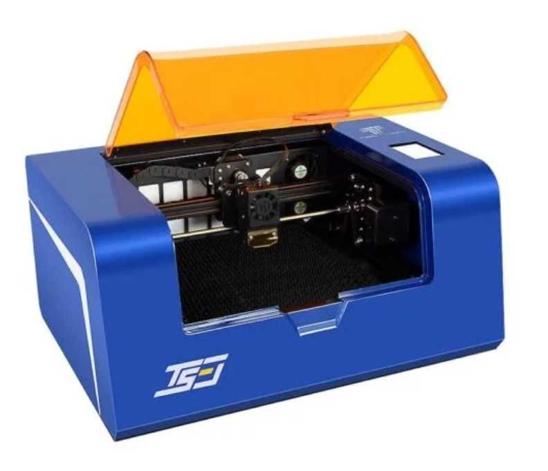 CNC Laser TS3 10W cu Sistem Rotativ, Honeycomb, Wifi, Touch Screen ...