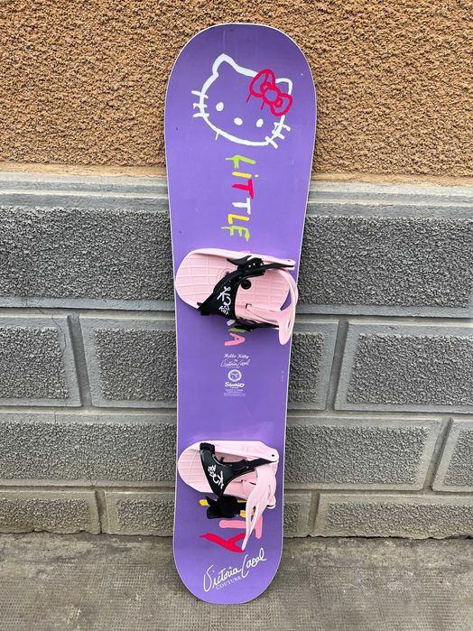 Placa noua copii snowboard hello kitty L125 Campia Turzii • OLX.ro