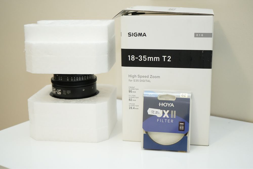ЧИСТО НОВ! SIGMA 18-35 T2 high speed zoom гр. Казанлък • OLX.bg