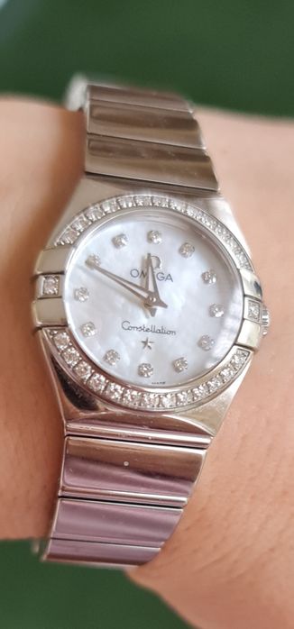 Ceas dame Omega Constellation Quartz Paleu • OLX.ro