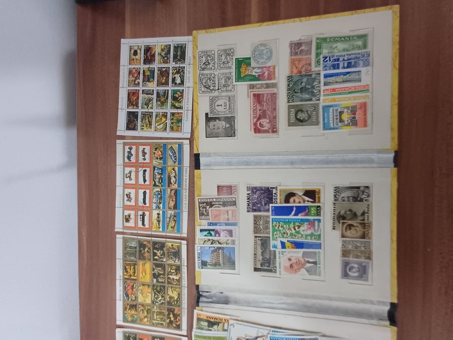 Timbre Posta Română și colite in stare destul de buna Chiajna • OLX.ro