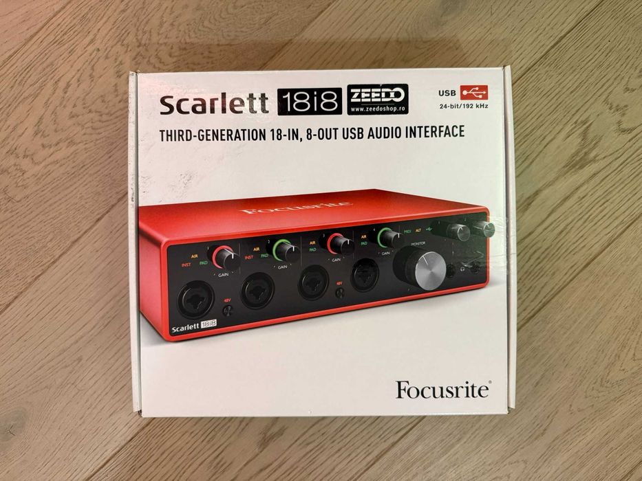 Interfata audio Focusrite Scarlett 18i8 3rd Gen Bucuresti Sectorul 6 ...
