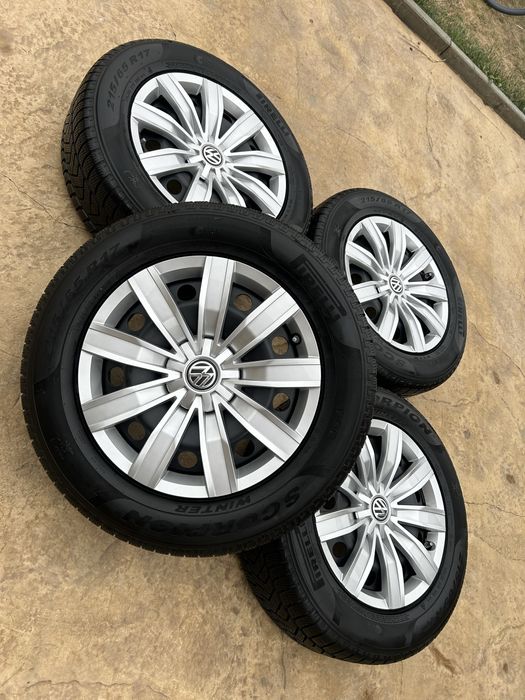 Roti tabla R17, VW Tiguan 215 65 17, Originale Oradea • OLX.ro