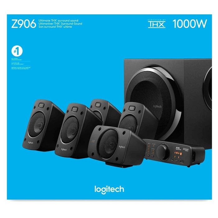 Logitech Z906 Sistem audio 5.1, 500W RMS, THX, Dolby Digital, DTS Bucuresti Sectorul 4 • OLX.ro