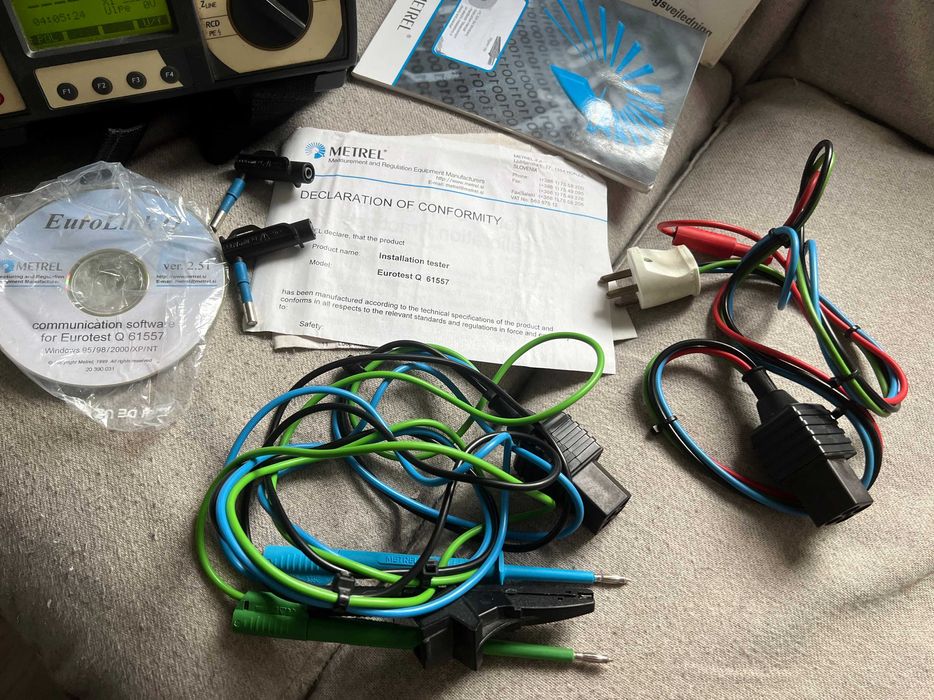 Aparat masurat Metrel Eurotest 61557 Euro Set MI 2086 EU Iasi • OLX.ro