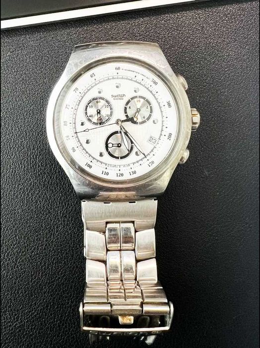 Ceas Swatch Irony Chrono Stainless Steel, 4 jewels Iasi • OLX.ro