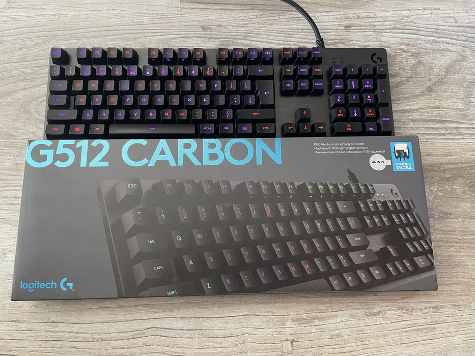 Клавиатура Logitech G512 Carbon Romer-G Tactile гр. Бургас Славейков • OLX.bg