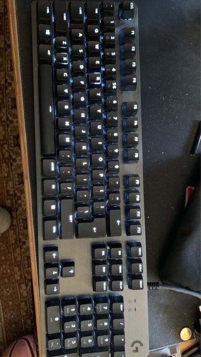 Гейминг клавиатура Logitech G512 Carbon, GX Brown Tactile гр. Монтана ...