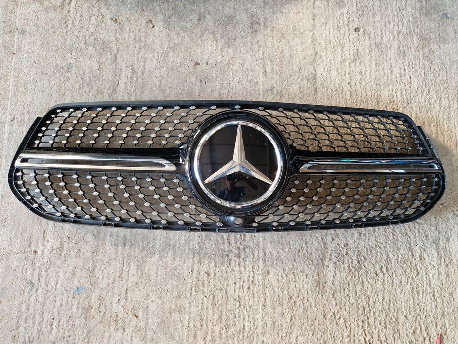 Grila bara fata Mercedes GLE W167 V167 AMG Diamond stars 2019-2022 ...