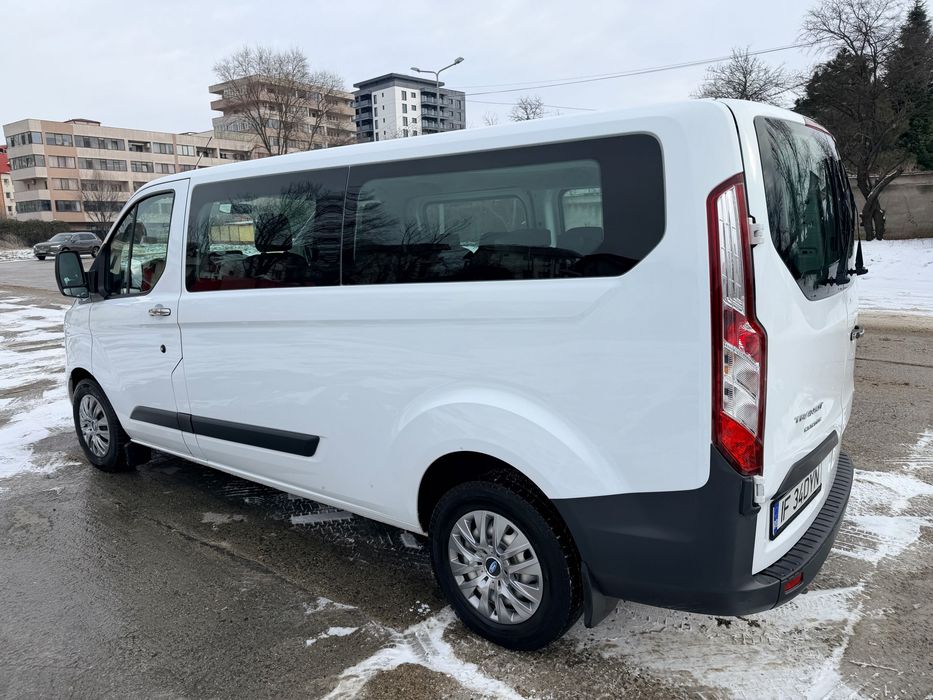 Ford Transit Custom 2017-9 locuri-lunga-aer fata și spate-IMPECABIL ...