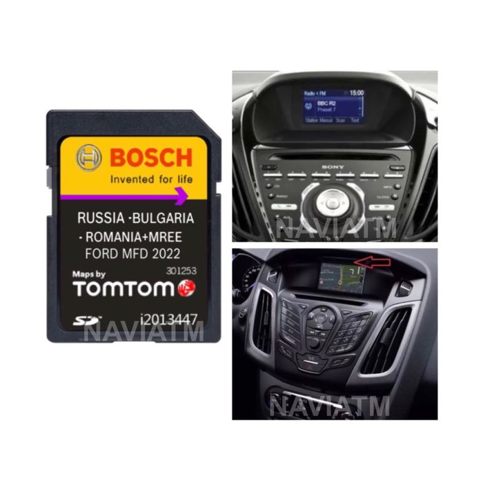 Card Ford MFD harti navigatie Europa Est Romania 2022 Focus Kuga MAX ...
