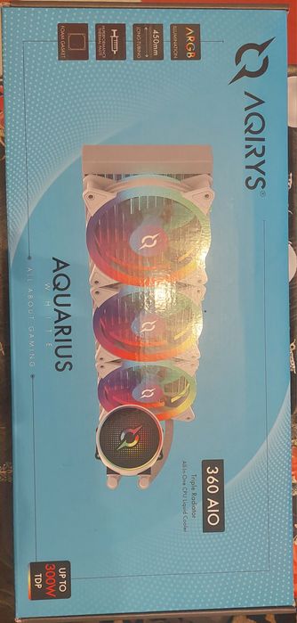 Cooler CPU AQIRYS Aquarius 360 Ai0 White Bucuresti Sectorul 3 • OLX.ro