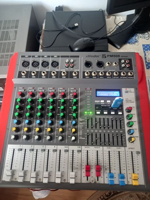 Mixer 600 w boxa difuzor RCF Statie YAMAHA 300w Humulesti • OLX.ro