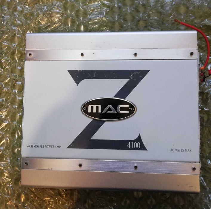 Statie/ Amplificator auto MAC Z 4100 pt. boxe si/sau subwoofer 1000W ...