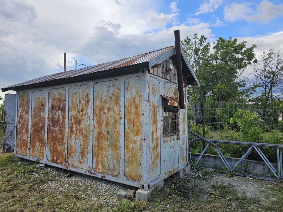 Vand container santier, baraca paza Crevedia • OLX.ro