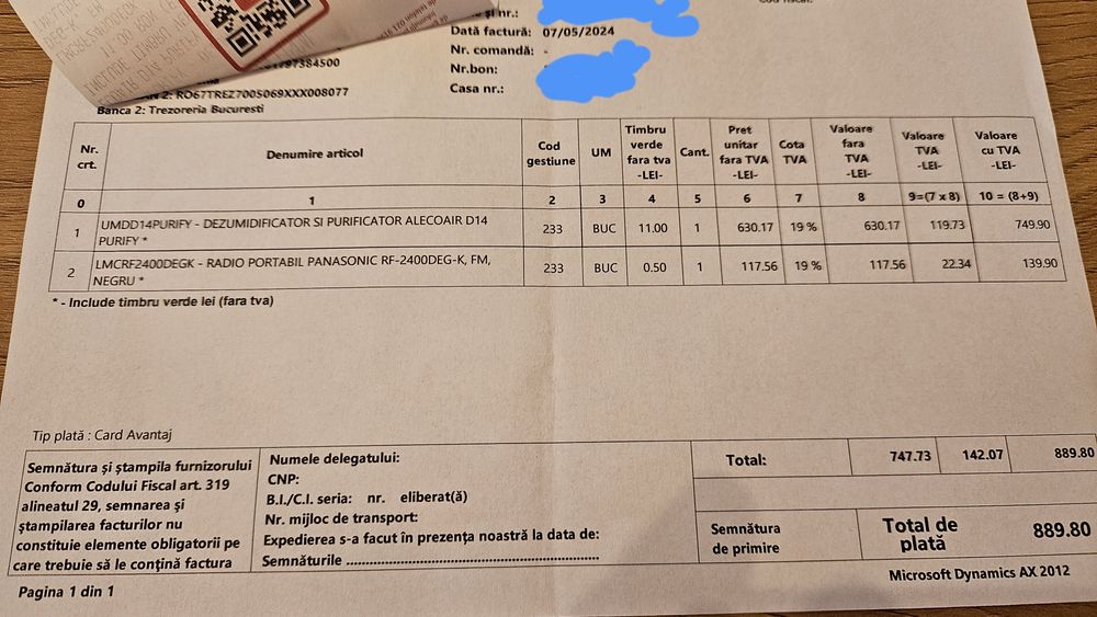 Dezumidificator si purificator de aer ALECOAIR D14 Purify, 12l/zi ...