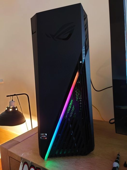 Carcasa PC Asus ROG Strix RGB Middle-Tower ATX, mATX + Placa baza B550 ...