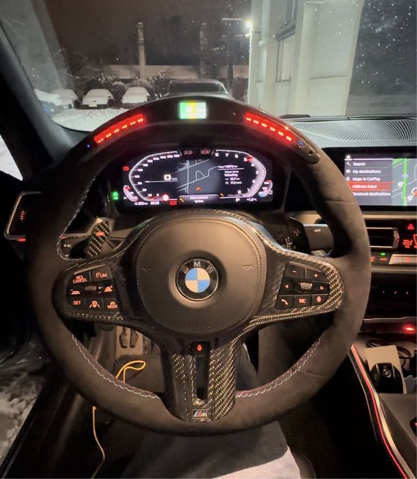 Volan BMW M ALCANTARA Seria G / LED / Incalzire / Vibratii / TJA Brasov ...