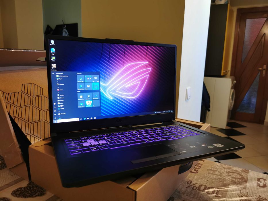 Laptop gaming Asus Tuf FX-706LI/17.3/i5-10300h/GTX 1650ti/120 hz Sovata ...