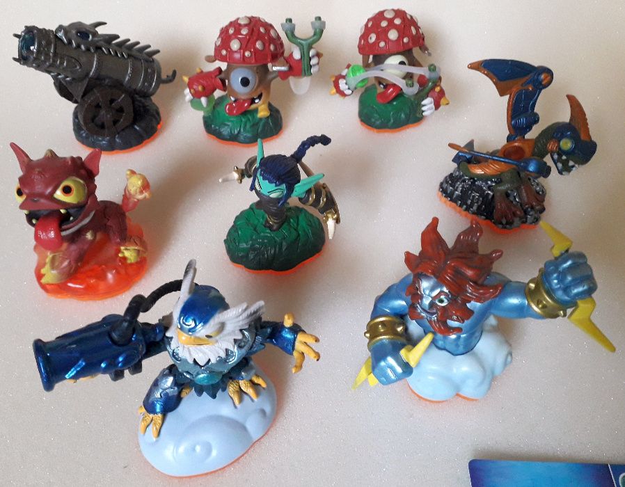 Skylanders Spyro Giants Swap Force Trap Team Disney Lego Portal Santana ...