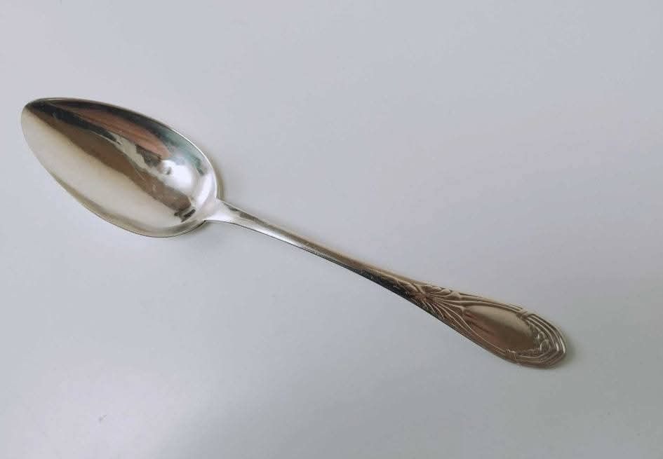 Lingura mare din argint de 830, Danemarca Targu Jiu • OLX.ro