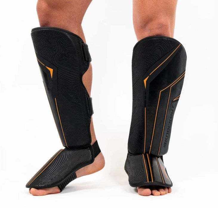 Manusi+Tibiere Kickbox Knockout Fusion Rosu • OLX.ro