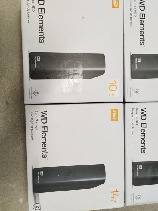 Hard Disk Extern SIGILAT, HDD WD Elements 10TB/14TB Timisoara • OLX.ro