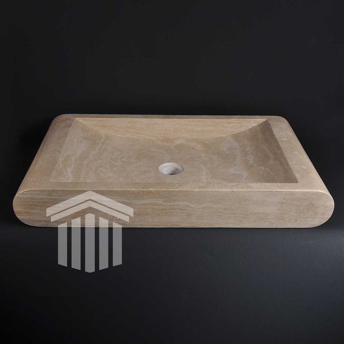 Lavoar Travertin E S02 40x70x10cm (Rotunjit) Constanta • OLX.ro