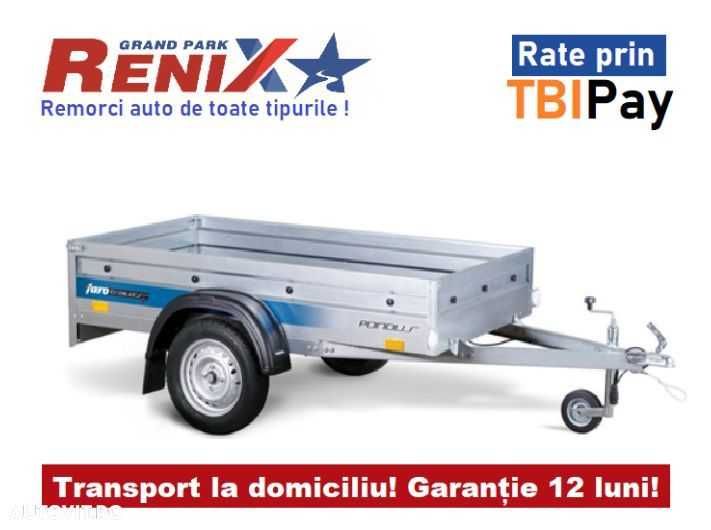 Remorca 500kg/remorca 600 kg/remorca 750 kg/pondus 205/112/32 Cluj ...