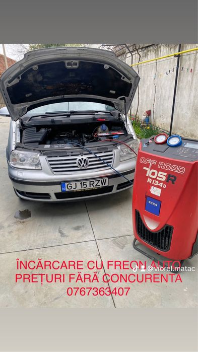 Freon auto - toate tipurile r134a sau 1234yf Targu Jiu • OLX.ro