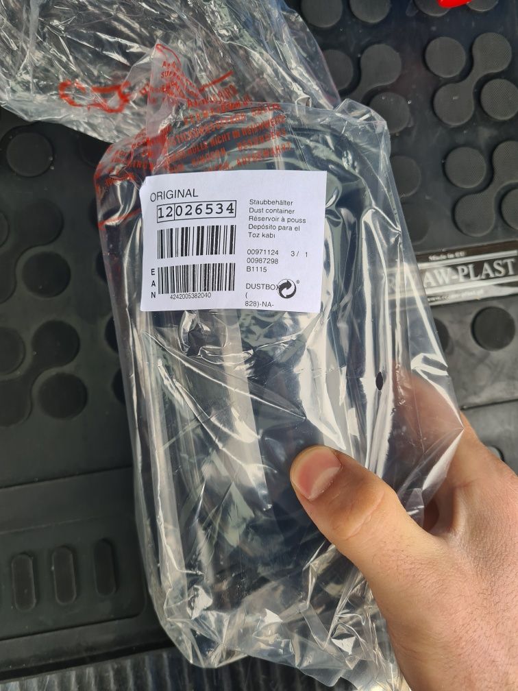 Контейнер за прах прахосмукачка Bosch Flexxo 25 2v вертикална гр