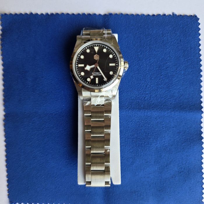 Ceas automatic San Martin SN021 PT5000 Explorer Black Bay 36 Bucuresti ...