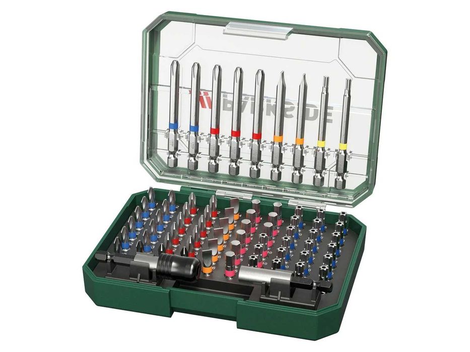 Set trusa de biti parkside 71 piese chrom vanadium Alba Iulia • OLX.ro