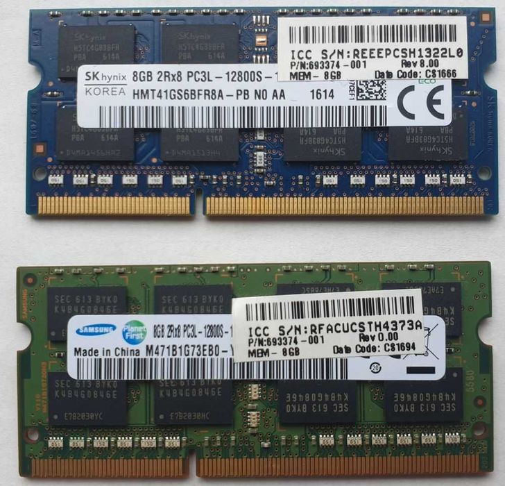 RAM laptop 8 GB DDR3 PC3L 40 lei Timisoara • OLX.ro