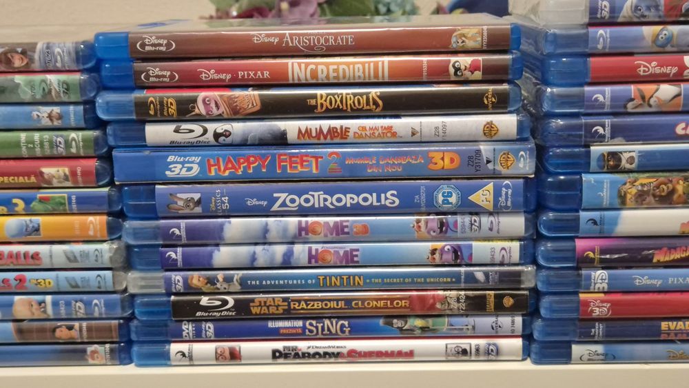Filme animatii desene animate blu ray originale stare perfecta Galati ...