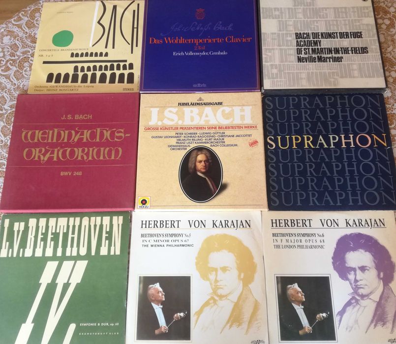Discuri vinil/vinyl/LP - Clasica - Bach, Beethoven, Brahms, Liszt Radauti • OLX.ro