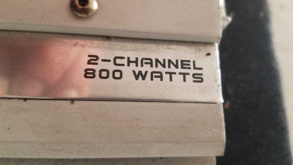 Pachet bass statie amplificator subwoofer Crunch CRB350 Buzau • OLX.ro