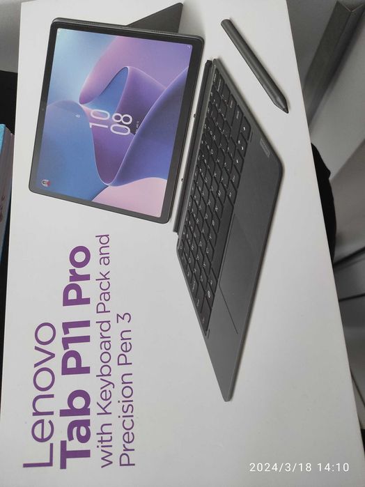 Таблет Lenovo Tab P11 Pr 2nd Genwith keyboard Pack and Precision Pen 3 гр. Варна м-т Боровец ...
