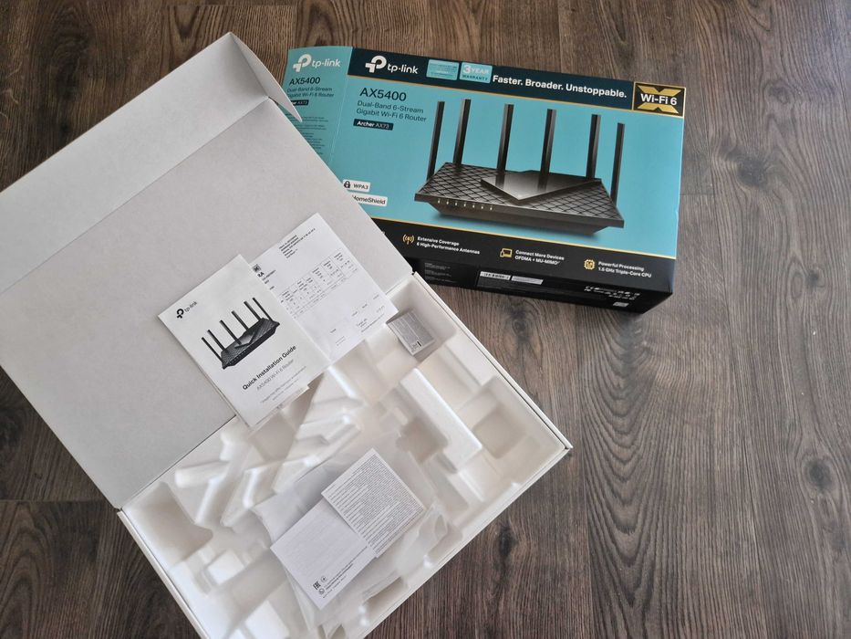 Router Wifi 6 TP LINK 5400 AX 73 tp-link Bucuresti Sectorul 6 • OLX.ro