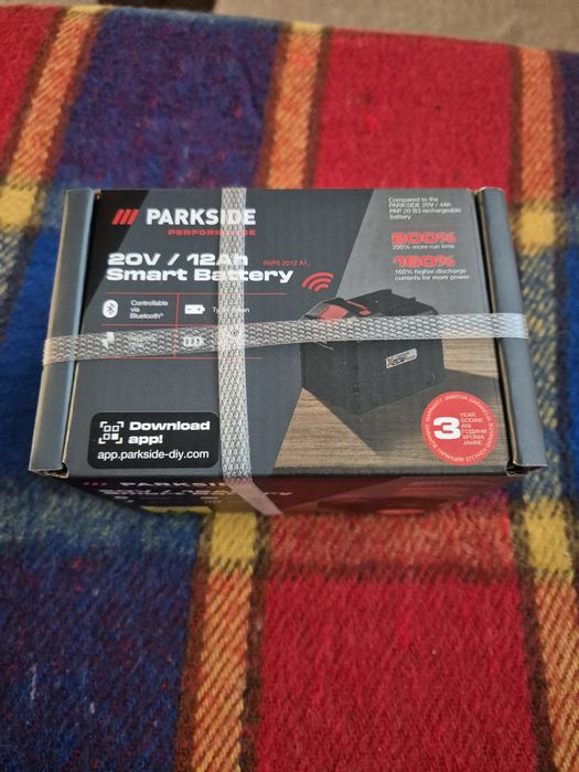 Acumulator parkside performance 20 v 12ah sigilat Iasi • OLX.ro