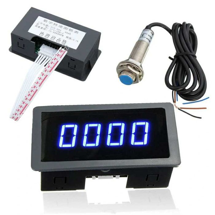 Tahometru turometru indicator turatie tractor combina strung 12v 24v ...