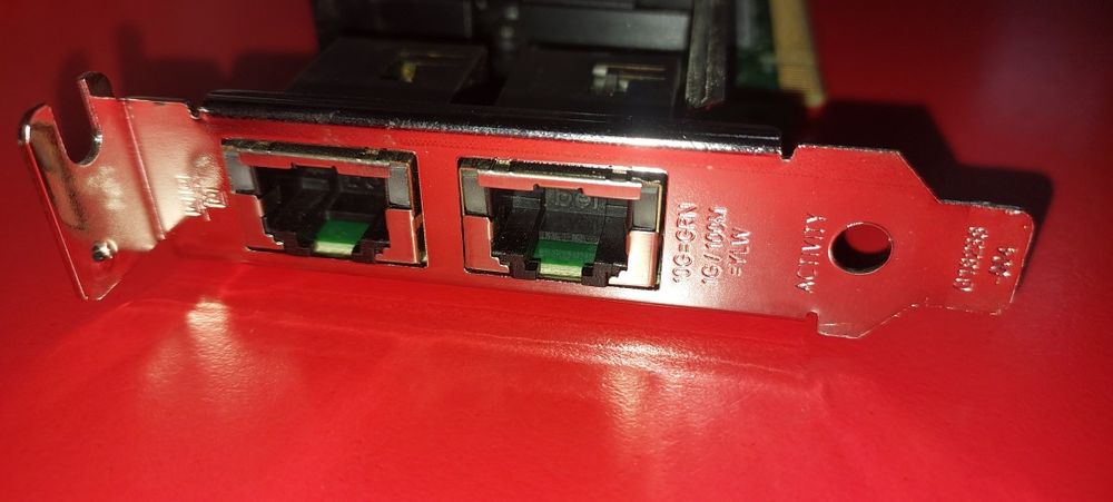 Placa Retea Originala Intel X540-T2 Dual 10Gbe RJ45 03DFV8 LP Bucuresti ...