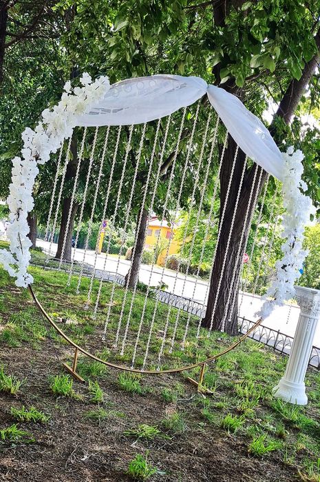 Arcada Rotunda PhotoCorner Nunta_Flori Cires_Nature_Pampas Constanta ...