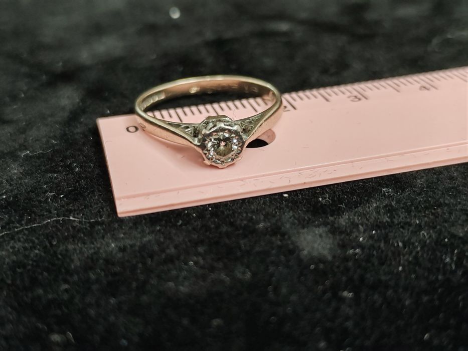 Inel aur alb 18k cu diamante Gr 2,49 cod unic 47 Bucuresti Sectorul 6 ...