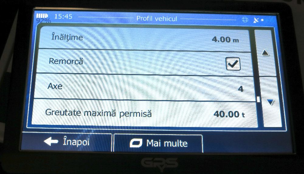 GPS 7 inch JOY7 Parasolar Harti 2023 3D Full Europa TIR Camion + CADOU ...