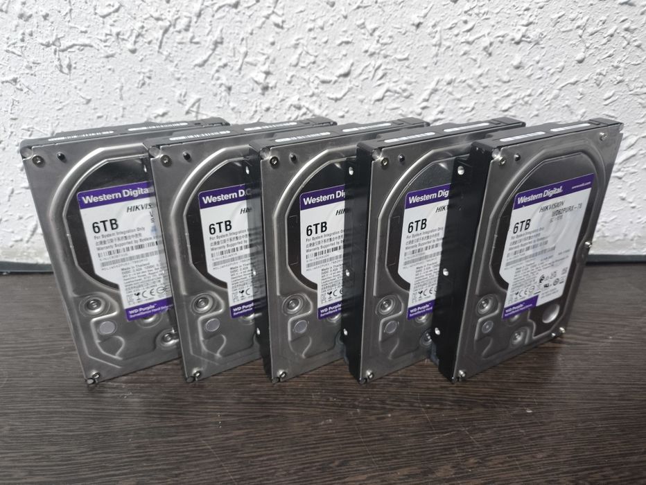 WD Purple Hikvision 6-8Tb: 75 у.е. - Комплектующие Ташкент на Olx