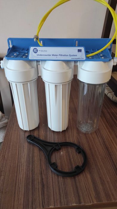 Система за пречистване на вода- Aqua Filter XST-FP3-2 гр. Бургас Зорница • OLX.bg