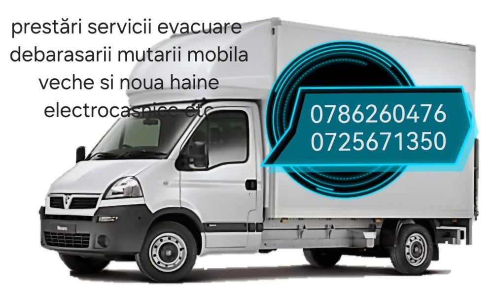 Închirieri duba transport marfa - București Ilfov și toată tara Bucuresti Sectorul 3 • OLX.ro