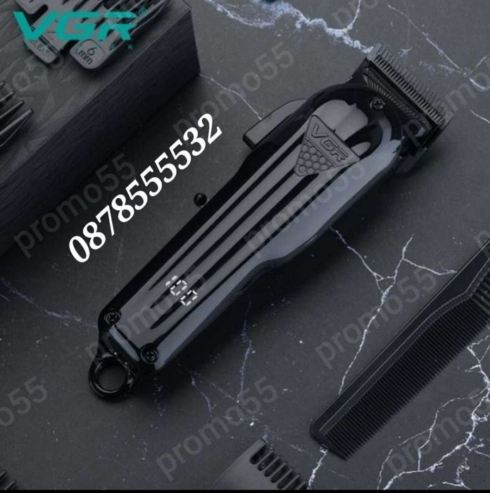 Професионална Безжична Машинка Тример за Подстригване оформяне VGR-282 гр. Пловдив Център • OLX.bg