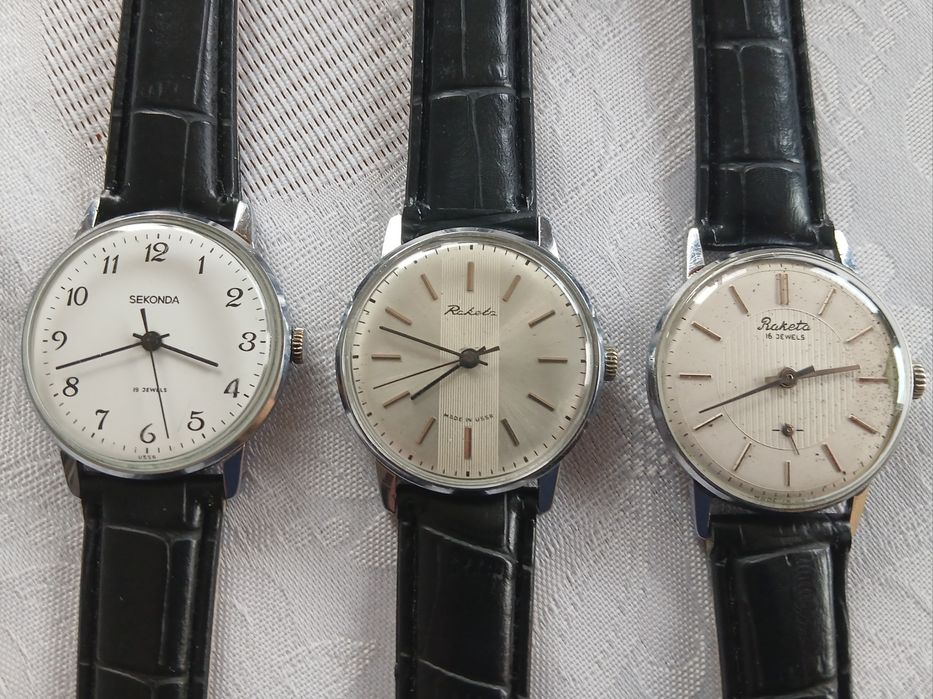 Ceas Raketa, ceas rusesc, ceas vechi 250 lei/buc Piatra Neamt • OLX.ro